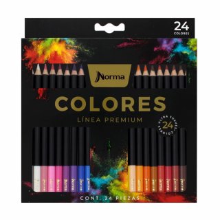 Caja de Colores Norma Premium X24 - Tienda Norma